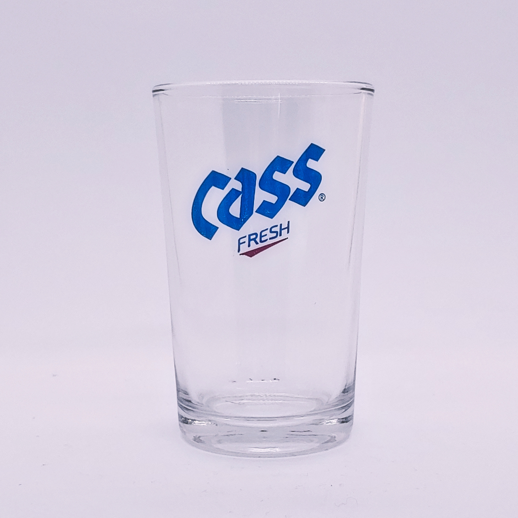Cass Fresh Original Beer Glass Korea 1EA 225ml | Shopee Singapore