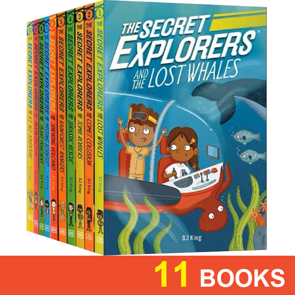 [SG Stock] The Secret Explorers Collection (11 Books) | Shopee Singapore