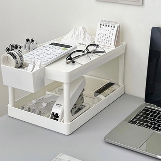 [SG LOCAL] Simple Double-Layer Storage Rack, Home Office Desktop ...