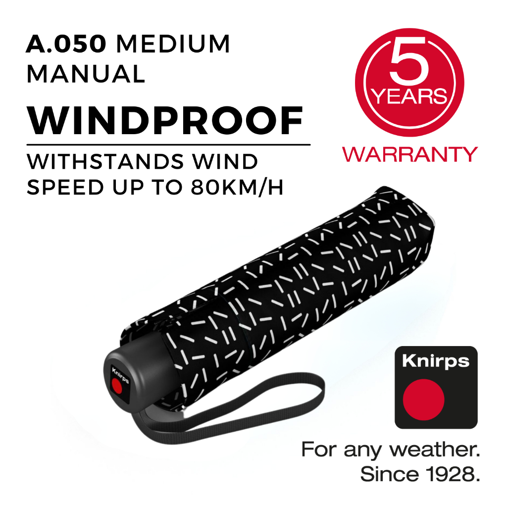 Knirps A.050 Medium Manual Umbrella | Shopee Singapore