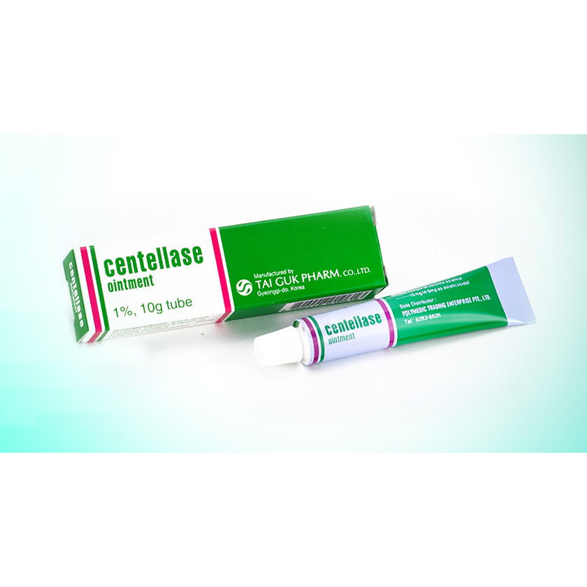 Centellase ointment - Herbal remedy for scars, keloids, leg ulcers ...