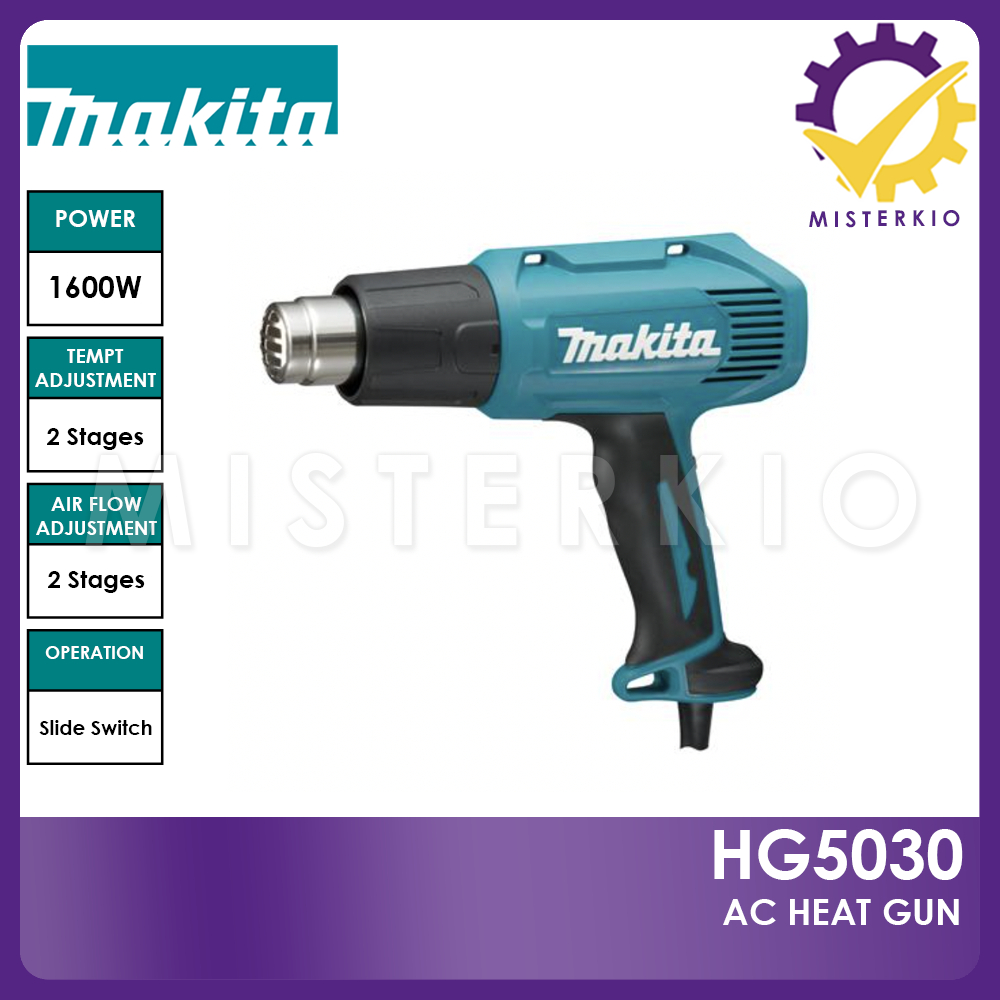 Makita HG5030, 2-Temperature Settings Heat Gun 1600w | Shopee Singapore
