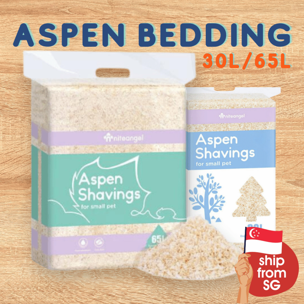Niteangel Aspen Bedding - Natural Soft & Fluffy Shavings for Hamsters ...