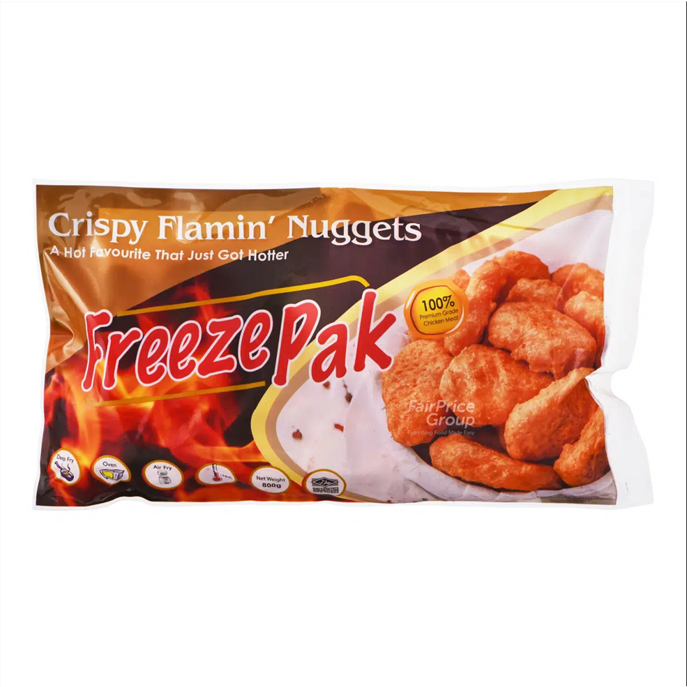 Freeze Pak, Crispy Flaming Nuggets, 800 g | Shopee Singapore