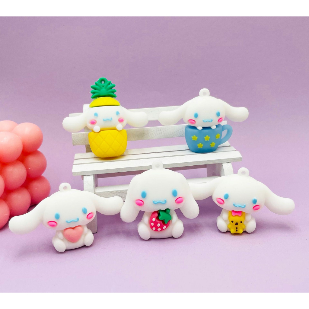 Cinnamoroll Cute Design Figurines / Cake Toppers (5 Pcs a Set) | Shopee ...