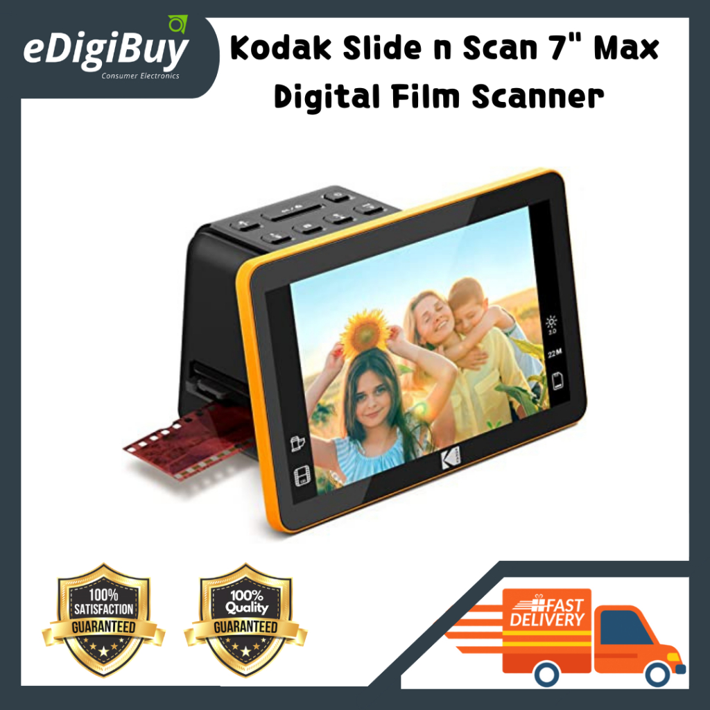 Kodak Slide n Scan 7" Max Digital Film Scanner | Shopee Singapore