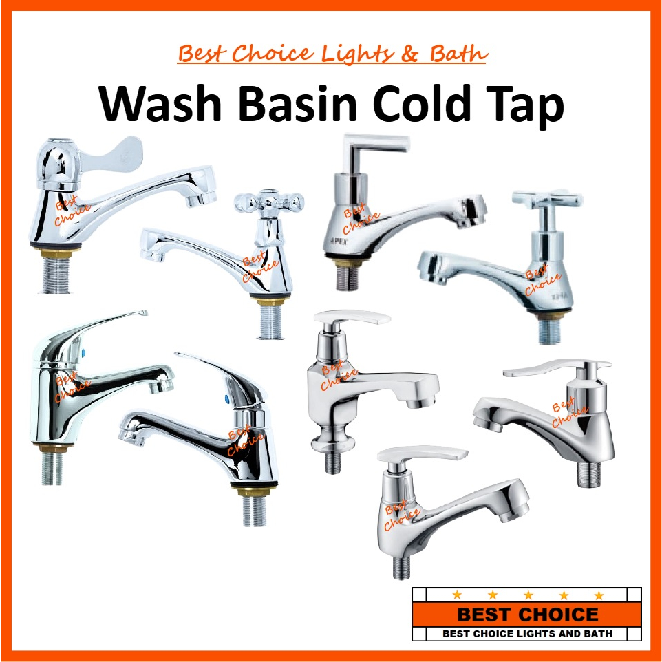 Wash Basin Cold Tap for toilet bathroom Approved wels faulcet | Shopee ...