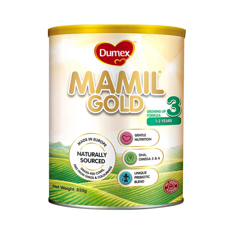 Dumex Mamil Gold Stage 3/Stage 4 Growing Up Kid Milk Formula 850g ...