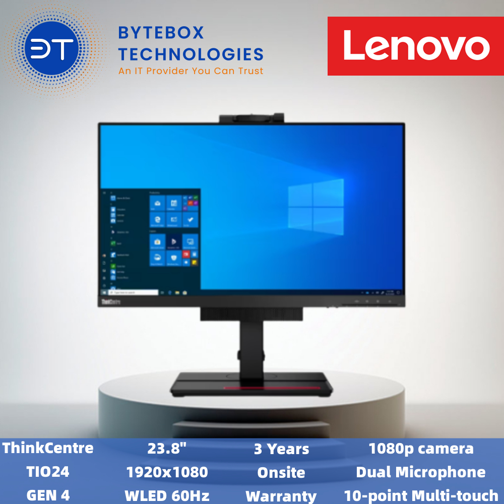 ThinkCentre Tiny-In-One 24 Gen4 Monitor (23.8"/1920x1080 WLED/1080P ...
