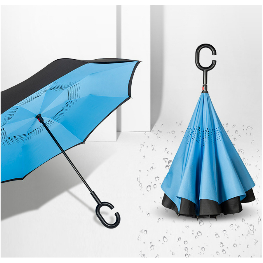 "LOCAL STOCK" Inverted Reverse Upside Down Umbrellas with C-Shaped ...