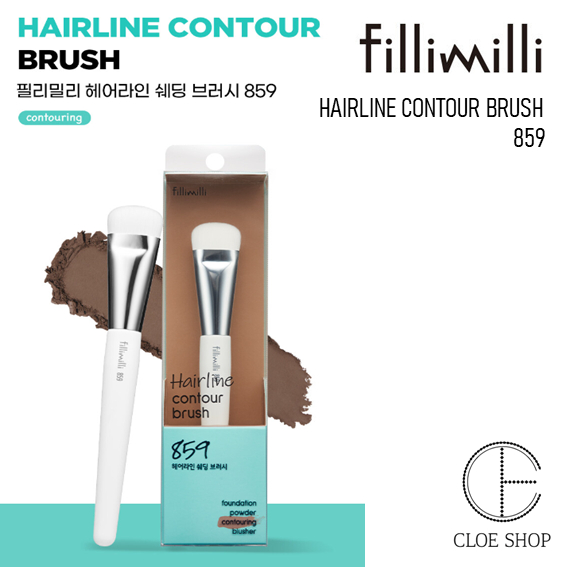 Fillimilli HAIRLINE CONTOUR BRUSH 859 | Shopee Singapore