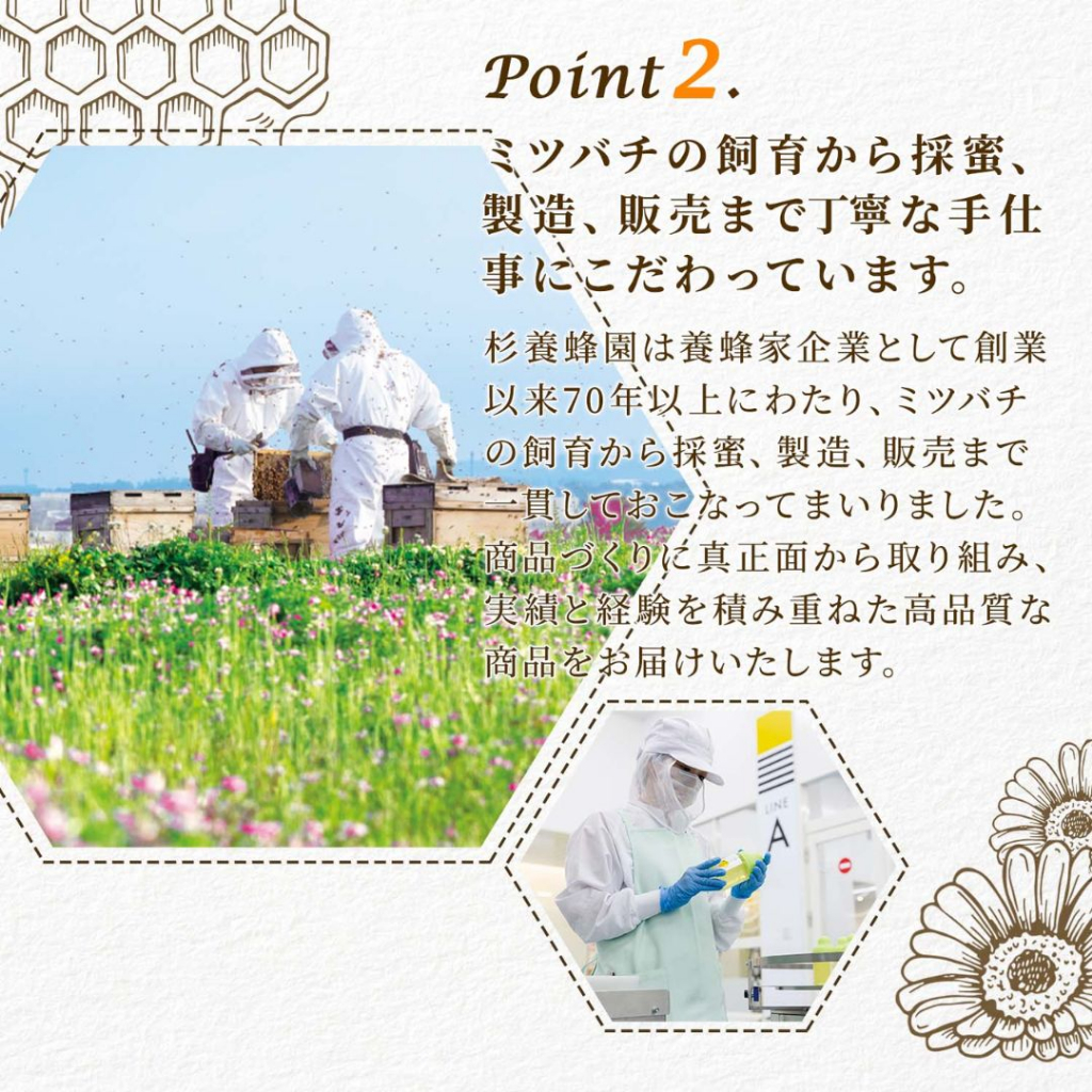 Sugi Bee Garden YUZUMITSU, BLUEBERRY, LEMON, KYOHOU, MANGO, ACEROLA ...