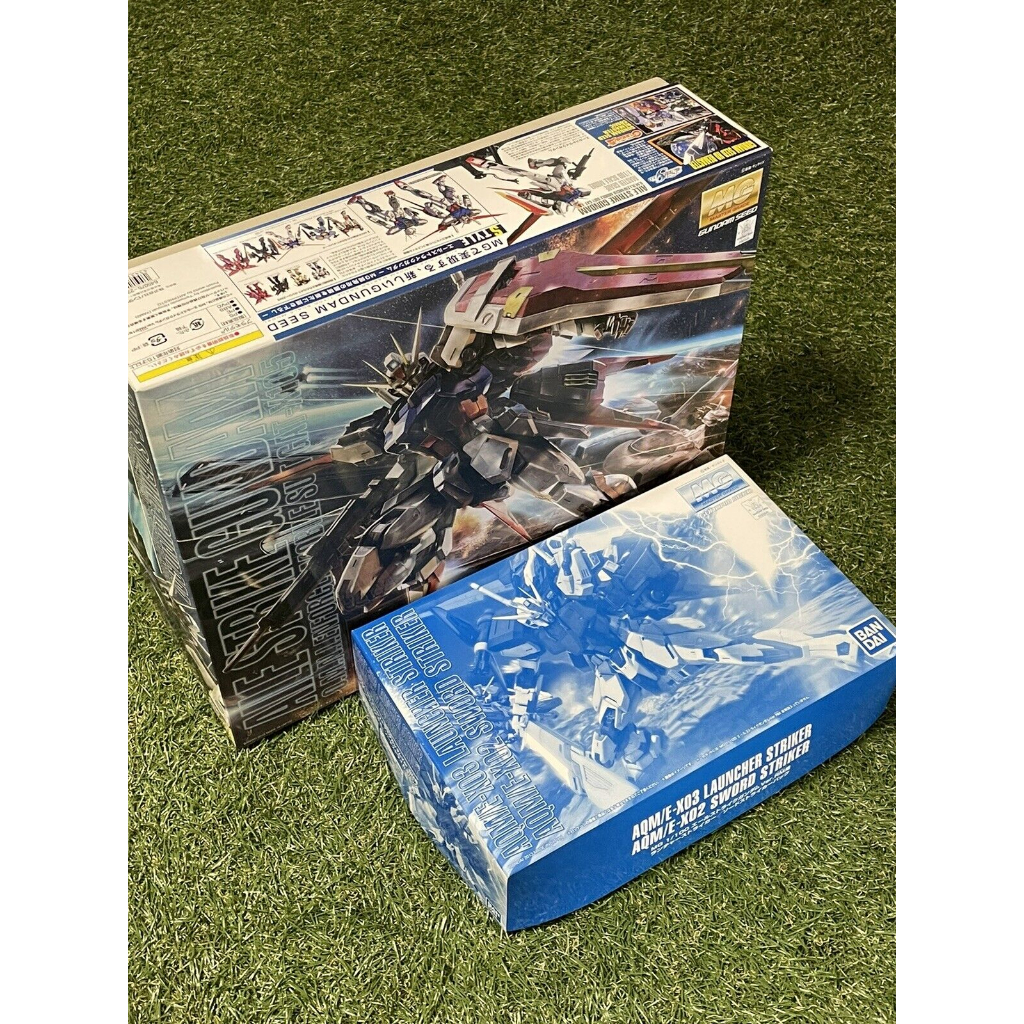 LAUNCHER STRIKER SWORD STRIKER PACK for MG 1/100 AILE STRIKE GUNDAM Ver ...