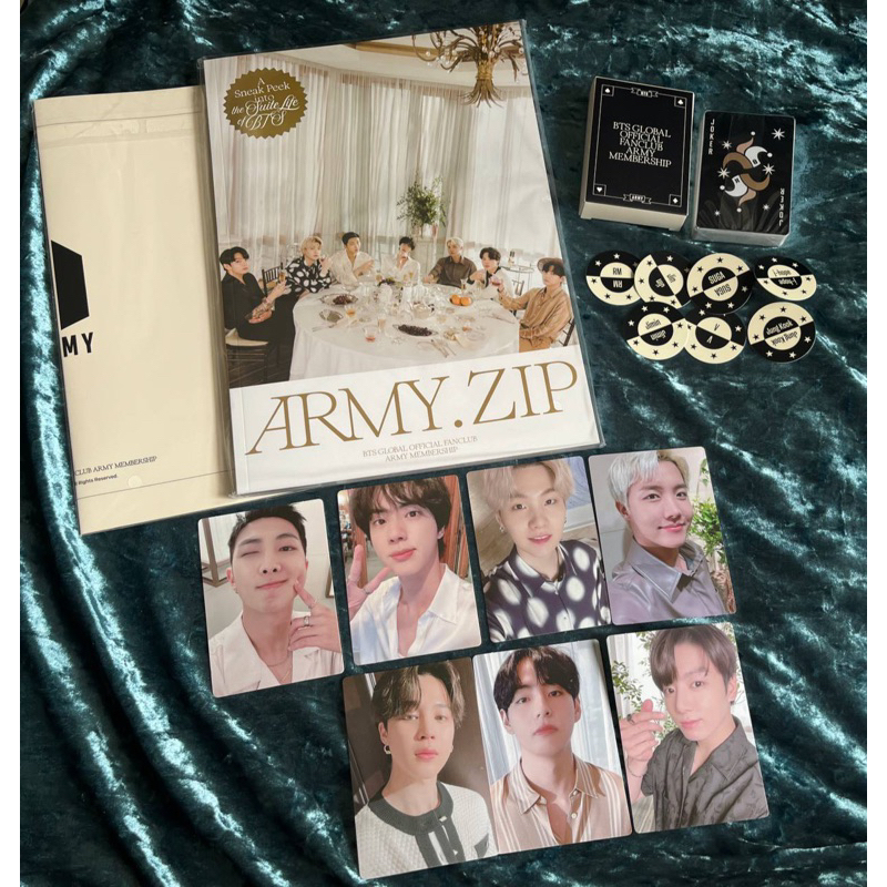 [Sharing set] BTS ARMY Zip Suite Life | Shopee Singapore