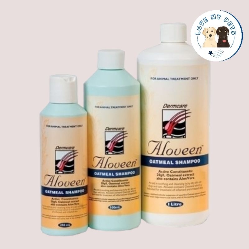 Dermcare Aloveen Oatmeal Shampoo 250ml/500ml/1L | Shopee Singapore