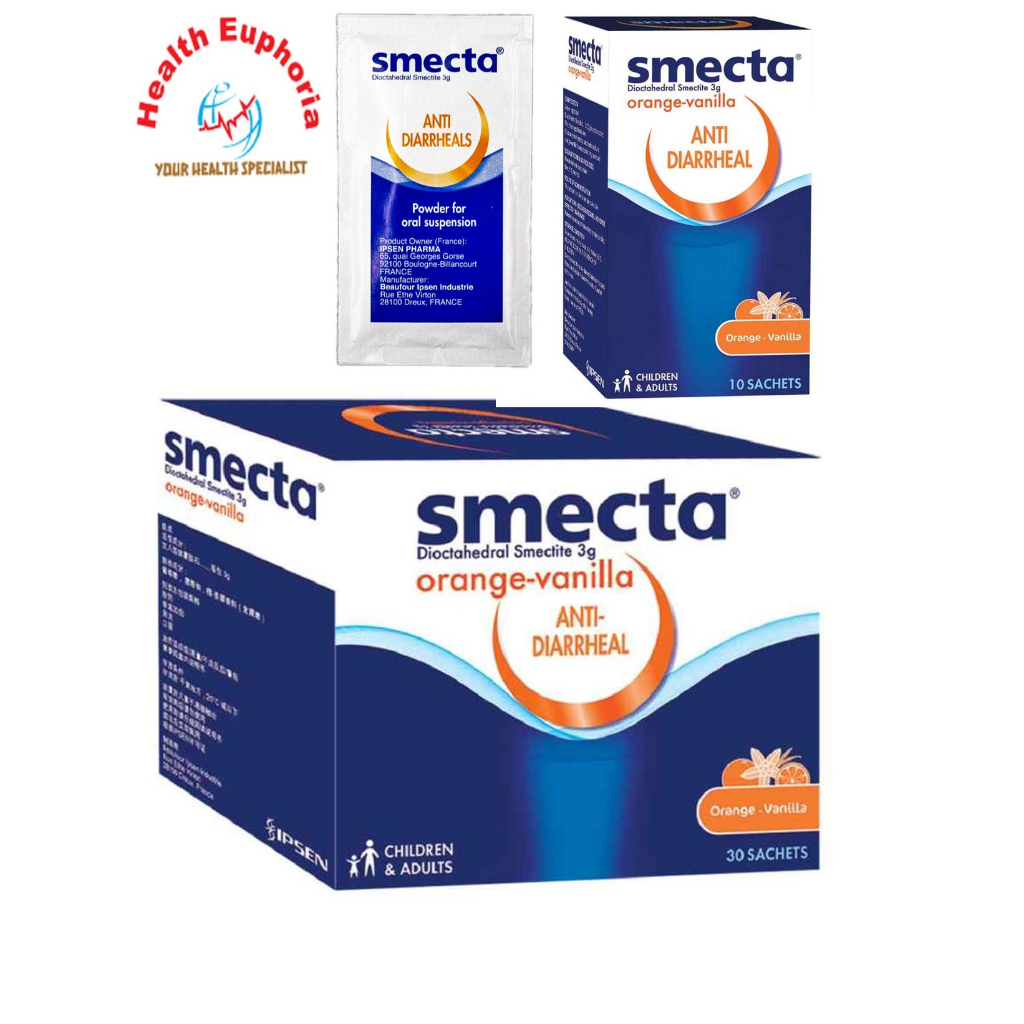 Smecta Anti-Diarrheal (10's | 30's) | Shopee Singapore