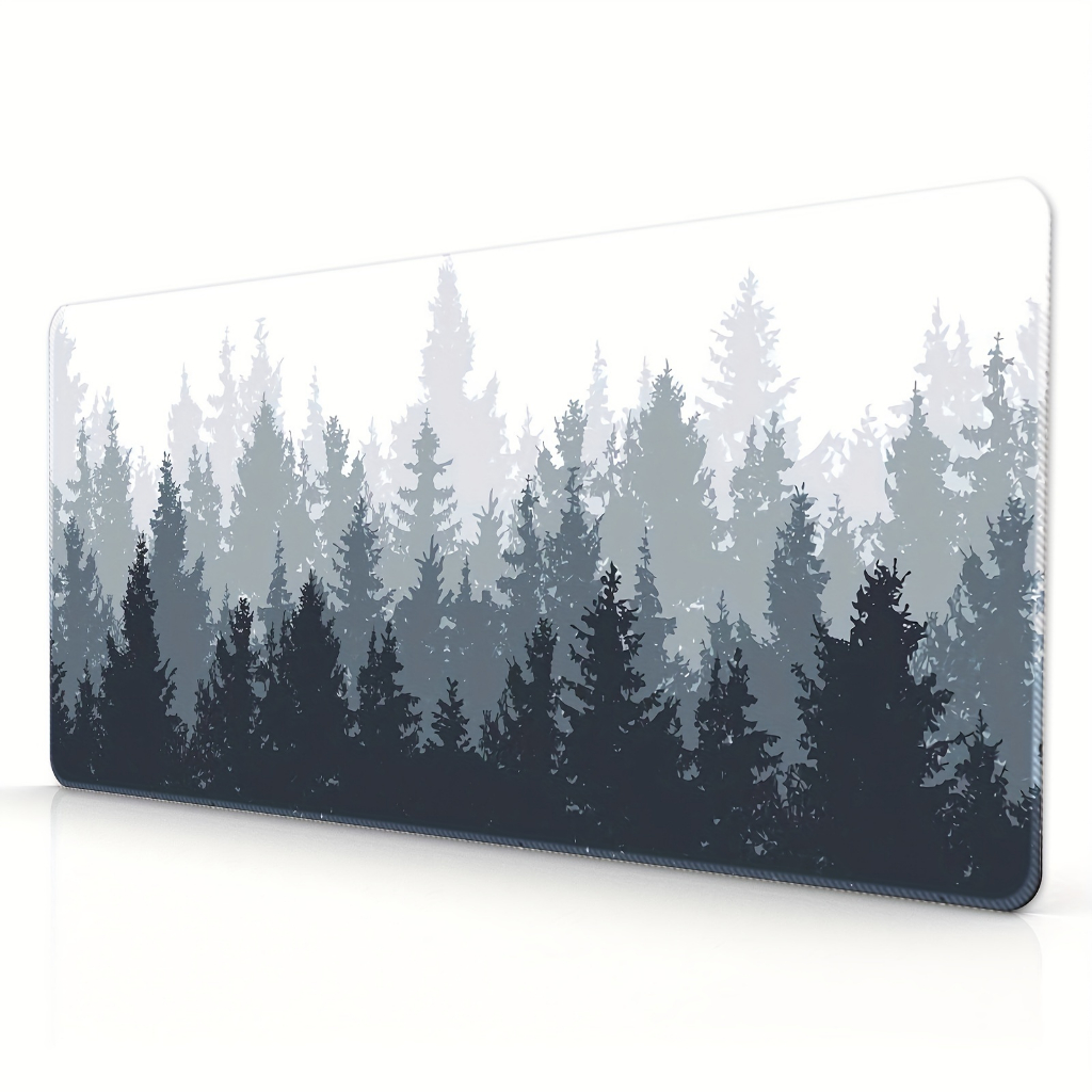 [SG] Ready Stock White Terrain Graphics Line Mouse Mat Anti-Slip Mouse ...