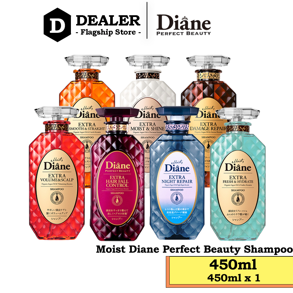 Moist Diane Shampoo (450ml x1) - Dealer Flagship Store | Shopee Singapore