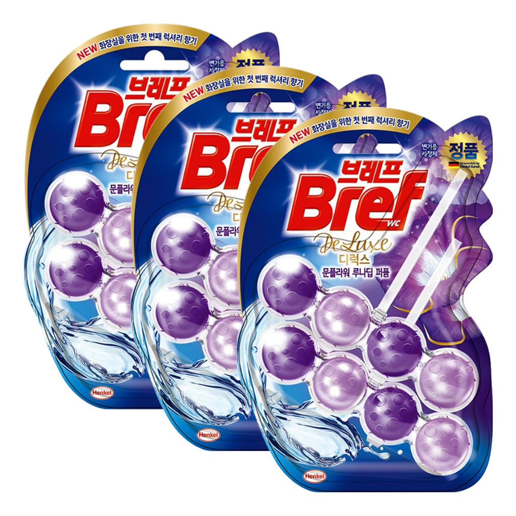 Bref Power Active Duo Packs 3Pack (9PCS) / Toilet Cleaning Bowl Cleaner ...