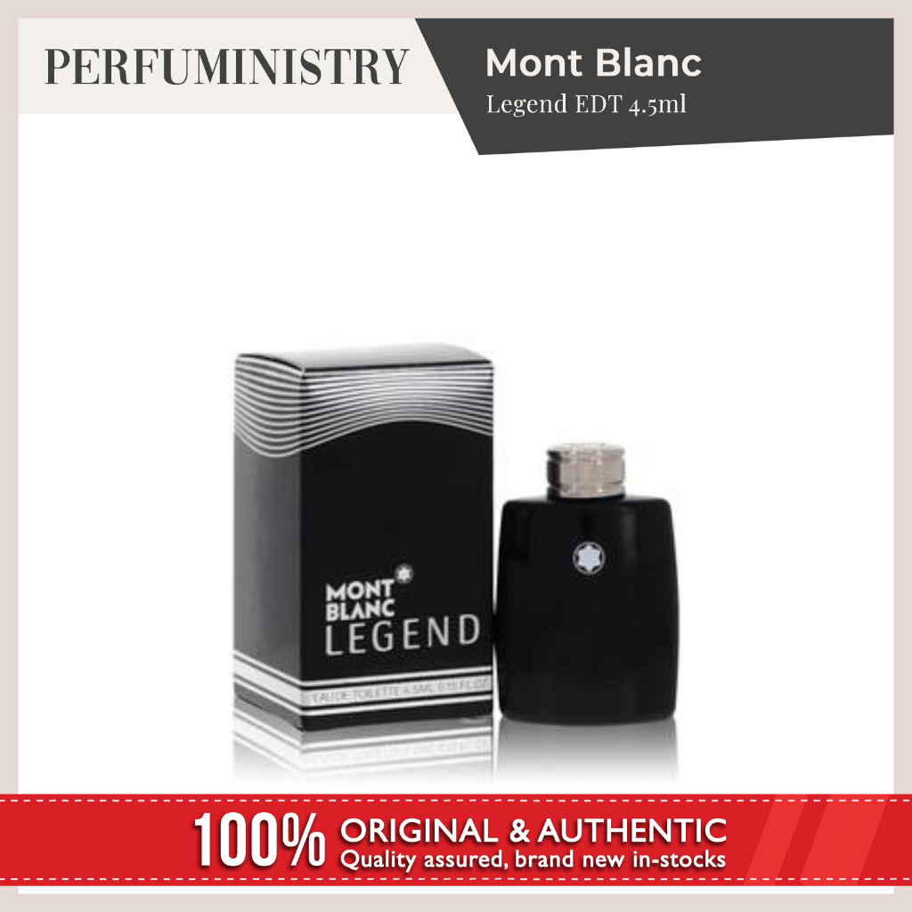 🇸🇬 [perfuministry] MONT BLANC LEGEND EDT 4.5ML FOR MEN MINIATURE ...