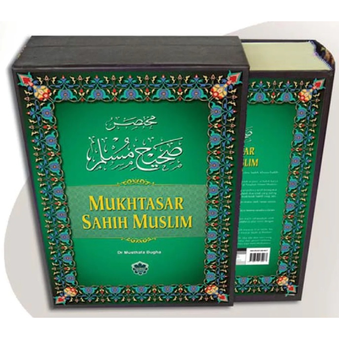 Mukhtasar Sahih Muslim in Malay (Hardcover with holder box) | Shopee ...