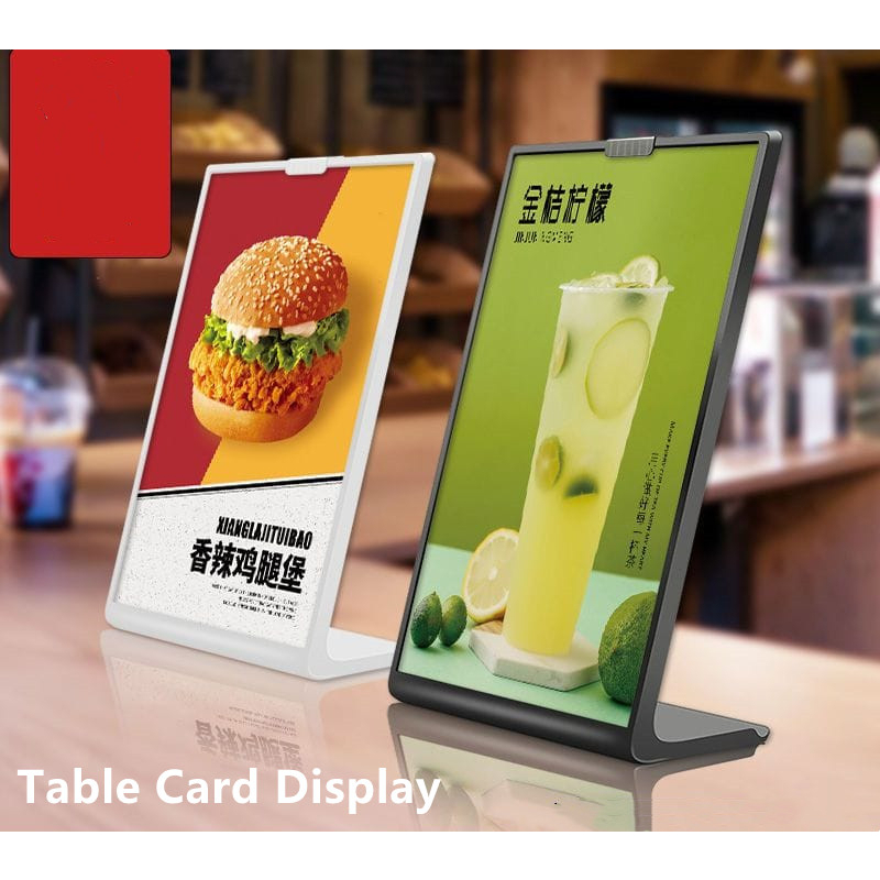 Table Card Holder Price List Menu Display Burger Milk Tea Shop Dining ...