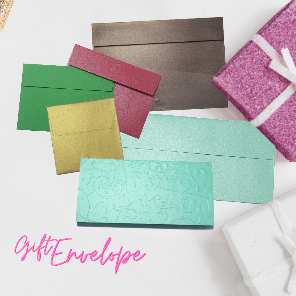 Envelopes Color Envelopes Wedding Envelope Gift Envelope 【SG Ready ...