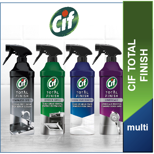 CIF Perfect Finish/ Total Finish Oven & Grill/ Limescale Remover ...