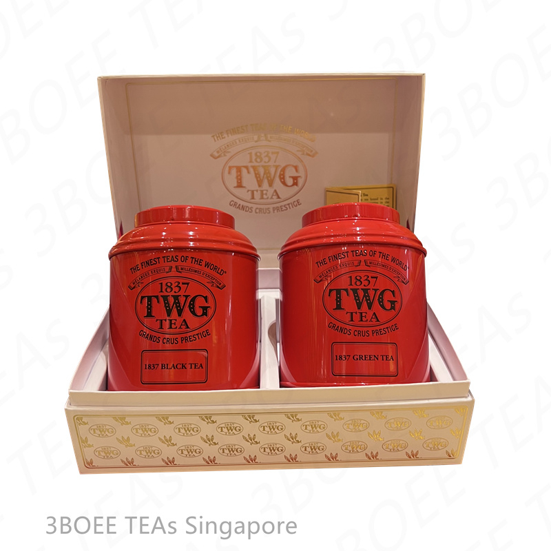 TWG TEA - MY POSH TEA GIFT SET: CLASSIC 1837 Black Tea and 1837 Green ...