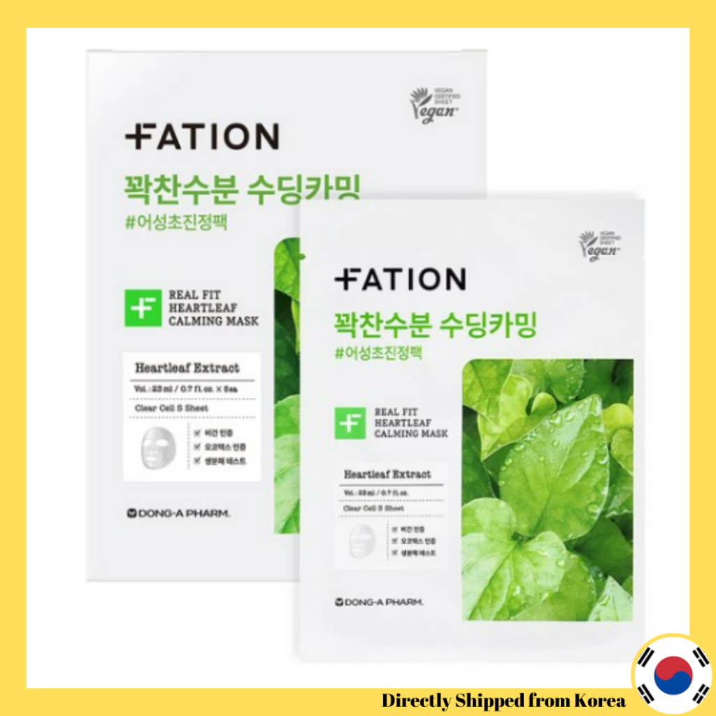 [Fation] Dong-A Pharm Real Fit Heartleaf Extract Calming & Soothing ...