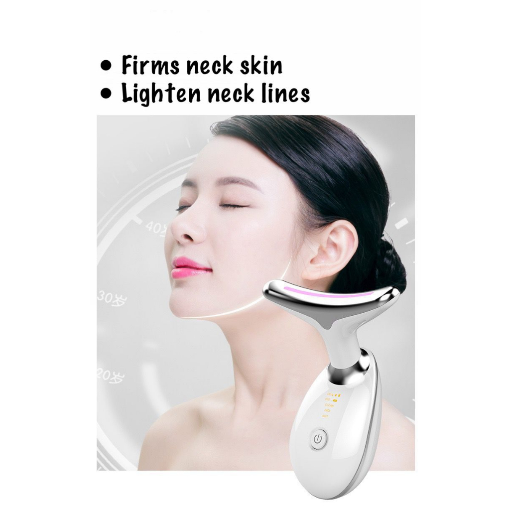 SG READY STOCK Neck Face Massager Beauty Device - Rejuvenate and Firm ...