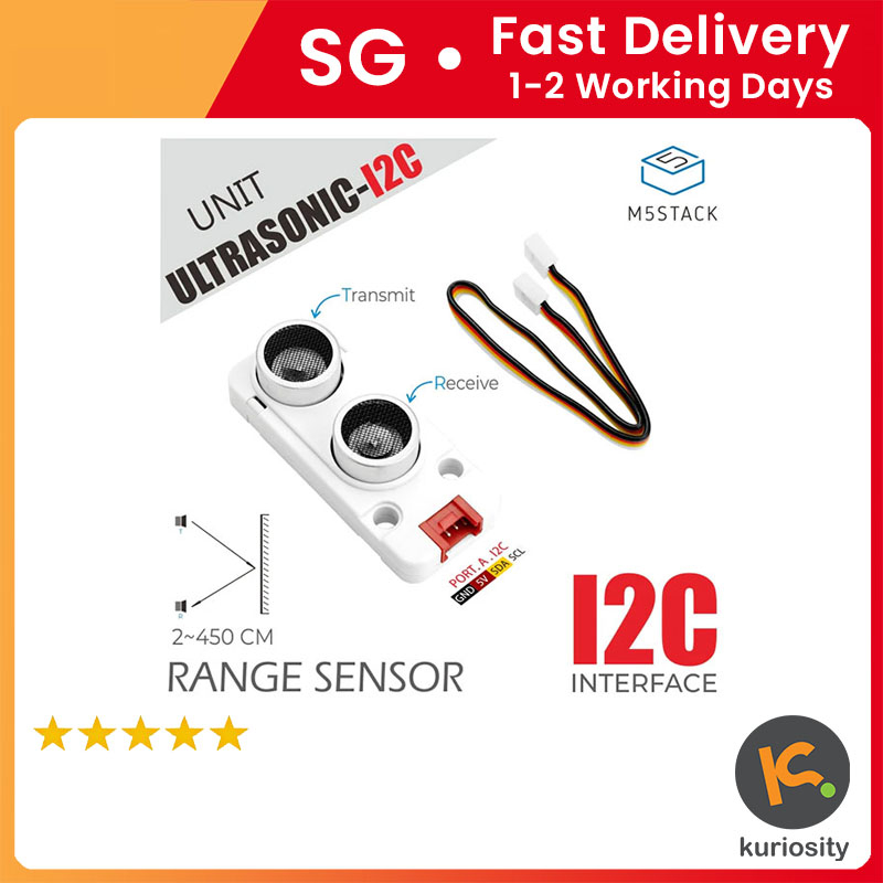 M5Stack Ultrasonic Distance Unit I2C (RCWL-9620) | Shopee Singapore