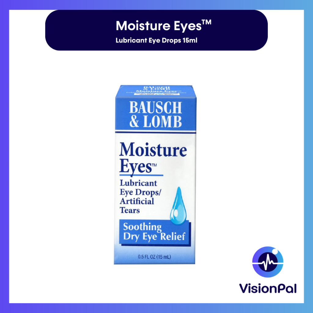 Moisture Eyes Lubricant Eye Drops 15ml | Shopee Singapore
