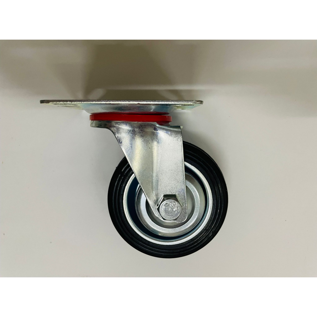 [SG READY STOCK] Rubber Universal Wheel with Brake Model Caster ...