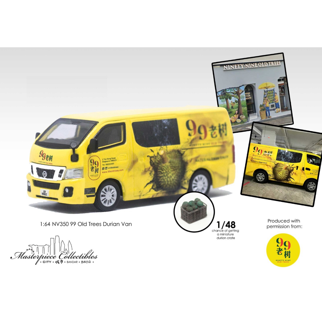 {{ READY STOCKS }} [Masterpiece Collectibles City] • 1:64 NV350 99 Old ...