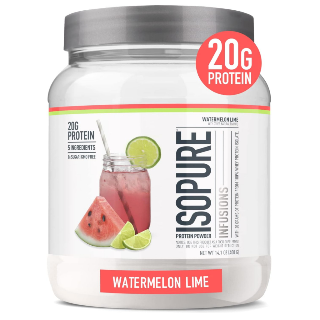 Isopure Clear Whey Isolate Protein Zero Sugar 16 Servings 400g | Shopee ...