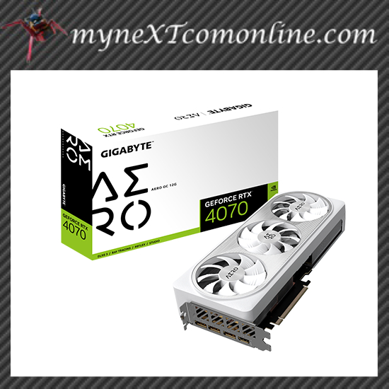 Gigabyte GeForce RTX 4070 AERO OC 12G | Shopee Singapore
