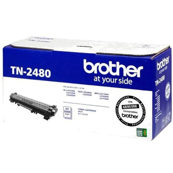 BROTHER TN-2480 PRINTER TONER (BLACK) | Shopee Singapore