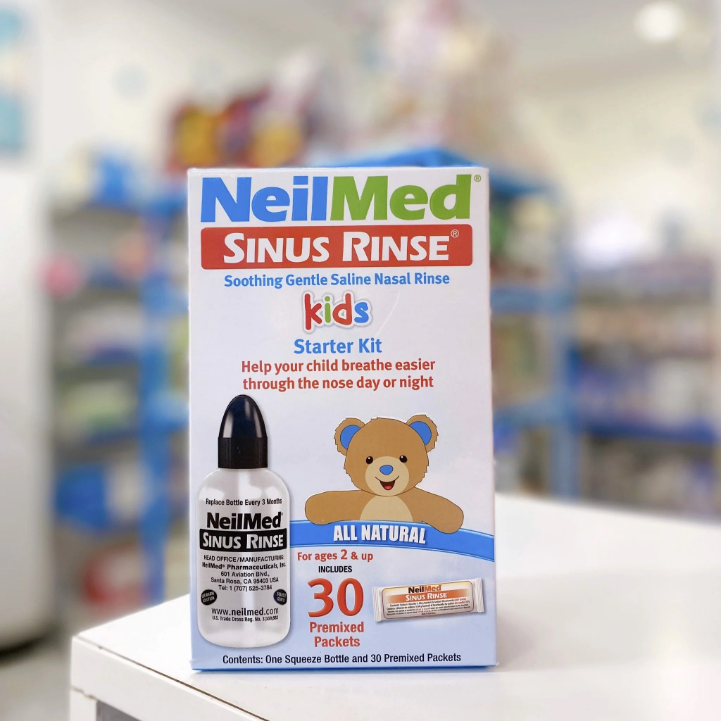🇸🇬 [SG Ready Stock] NeilMed Sinus Rinse Kids Starter Kit With 30 ...