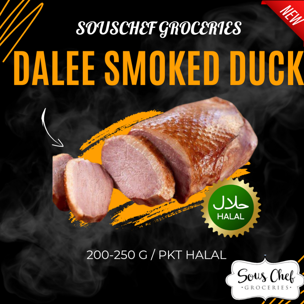 HALAL DALEE SMOKED DUCK 200G-250G/PKT / FROZEN FOOD / FROZEN POULTRY ...