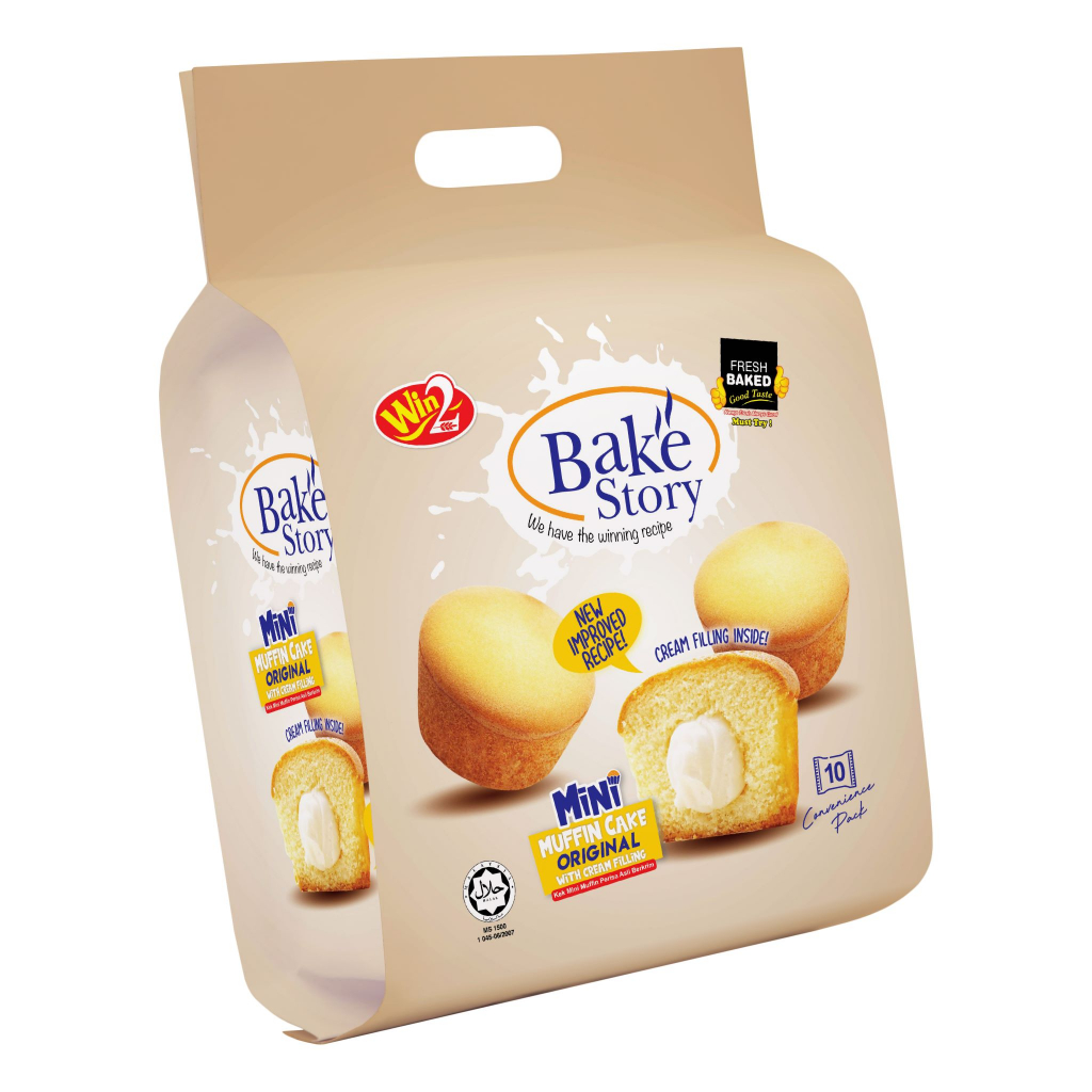 Win2 Bake Story Mini Muffin Cake (20g x 10 Packs) | Shopee Singapore