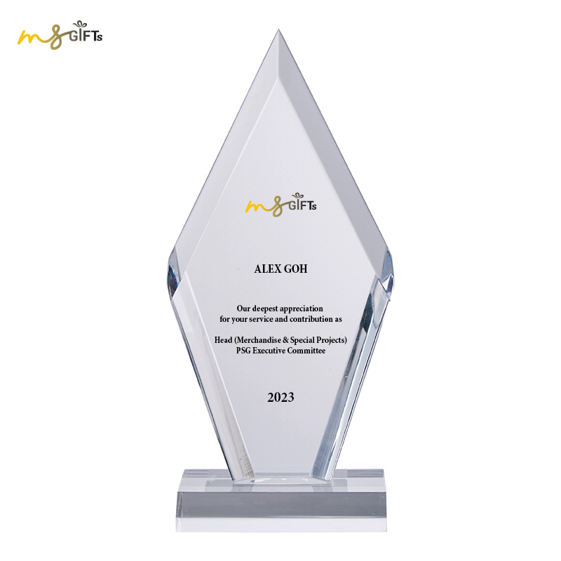 Acrylic Plaque AP-5020 - Customise any wordings or logo for Company ...