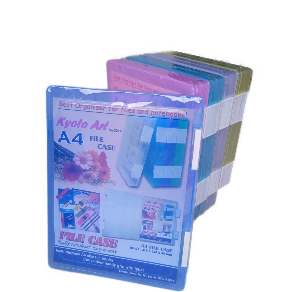 Kyoto Art A4 File Case 304A (L310x W235 x H40mm) | Shopee Singapore