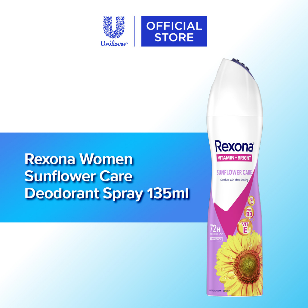 Rexona Women Deodorant Spray 135ml | Shopee Singapore
