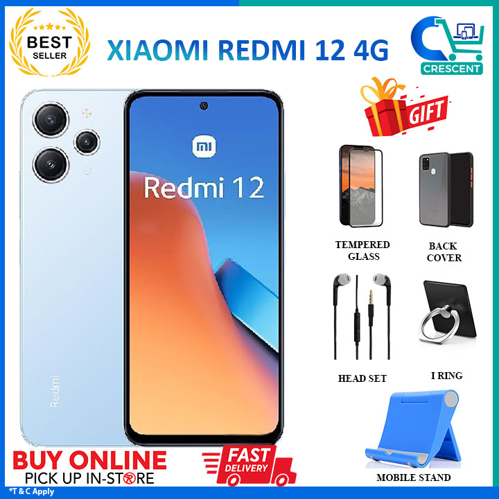 XIAOMI REDMI 12 (4/128GB) (8/256GB) || BRAND NEW || WITH WARRANTY ...