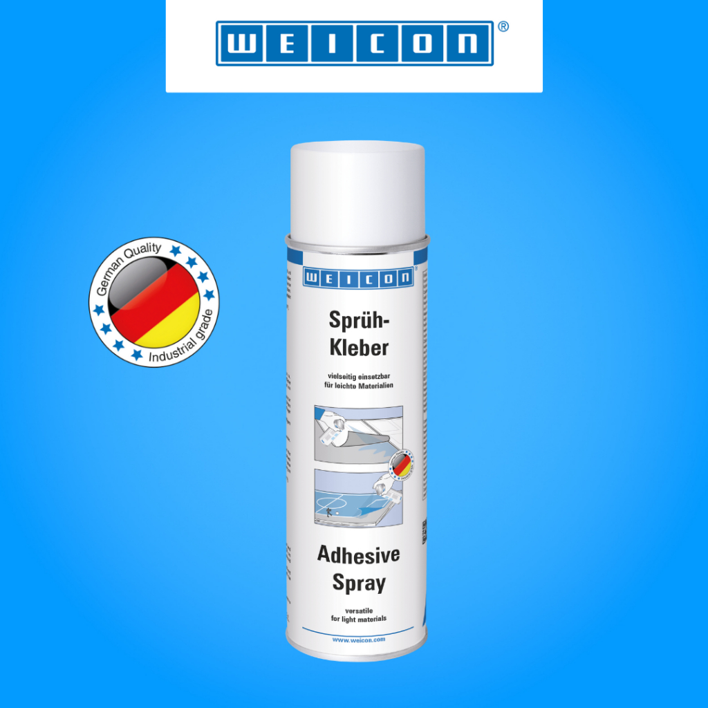 WEICON Adhesive Spray, 500 ml | Universal adhesive bonds light ...