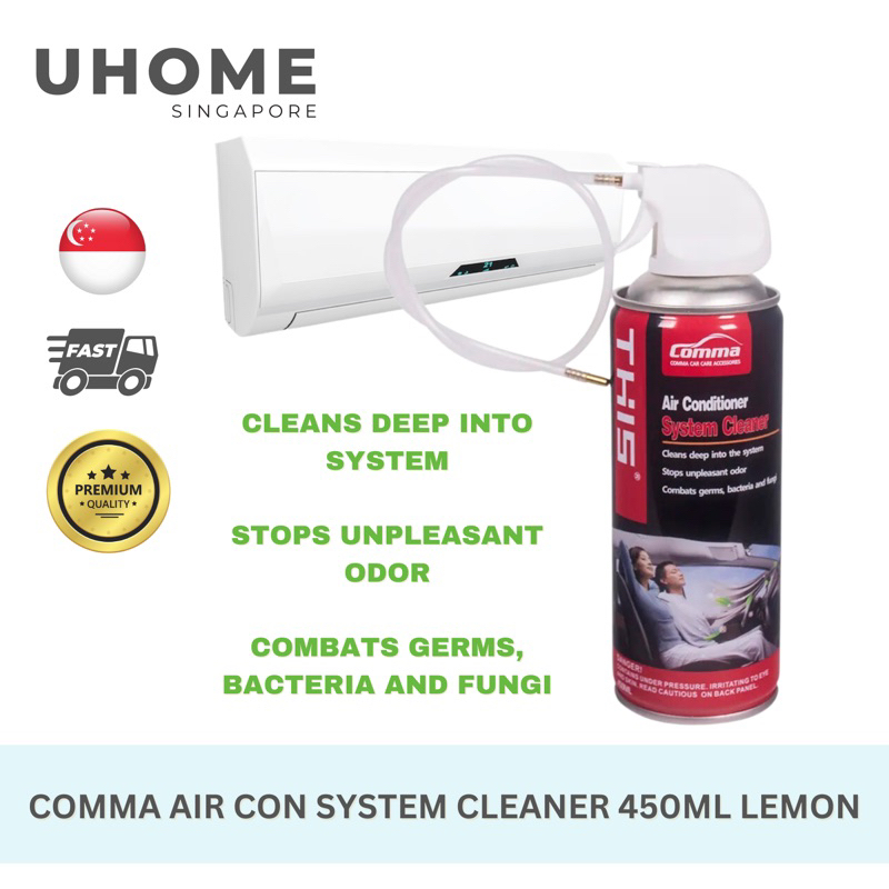 COMMA Air Conditioner System Cleaner 450Ml Lemon Suitable For Home ...