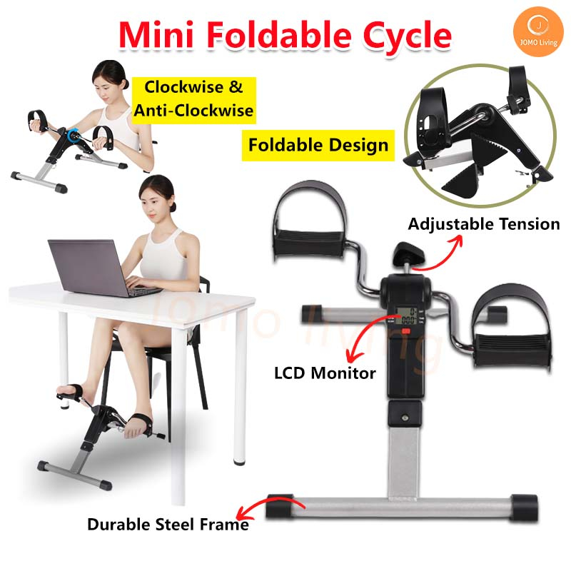 Mini Foldable Cycle Cardio Fitness Pedal Exerciser / Home treadmill ...