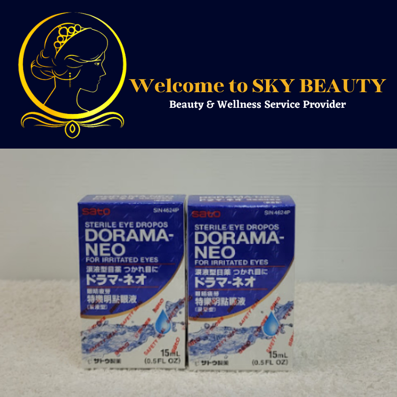 Sato DORAMA NEO Eye Drop - For the Relief of Minor Eye Irritation ...