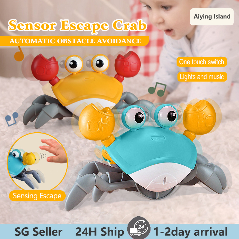 Crab Crawling Baby Toys New Fun Smart Sensor Toddler Toys ...